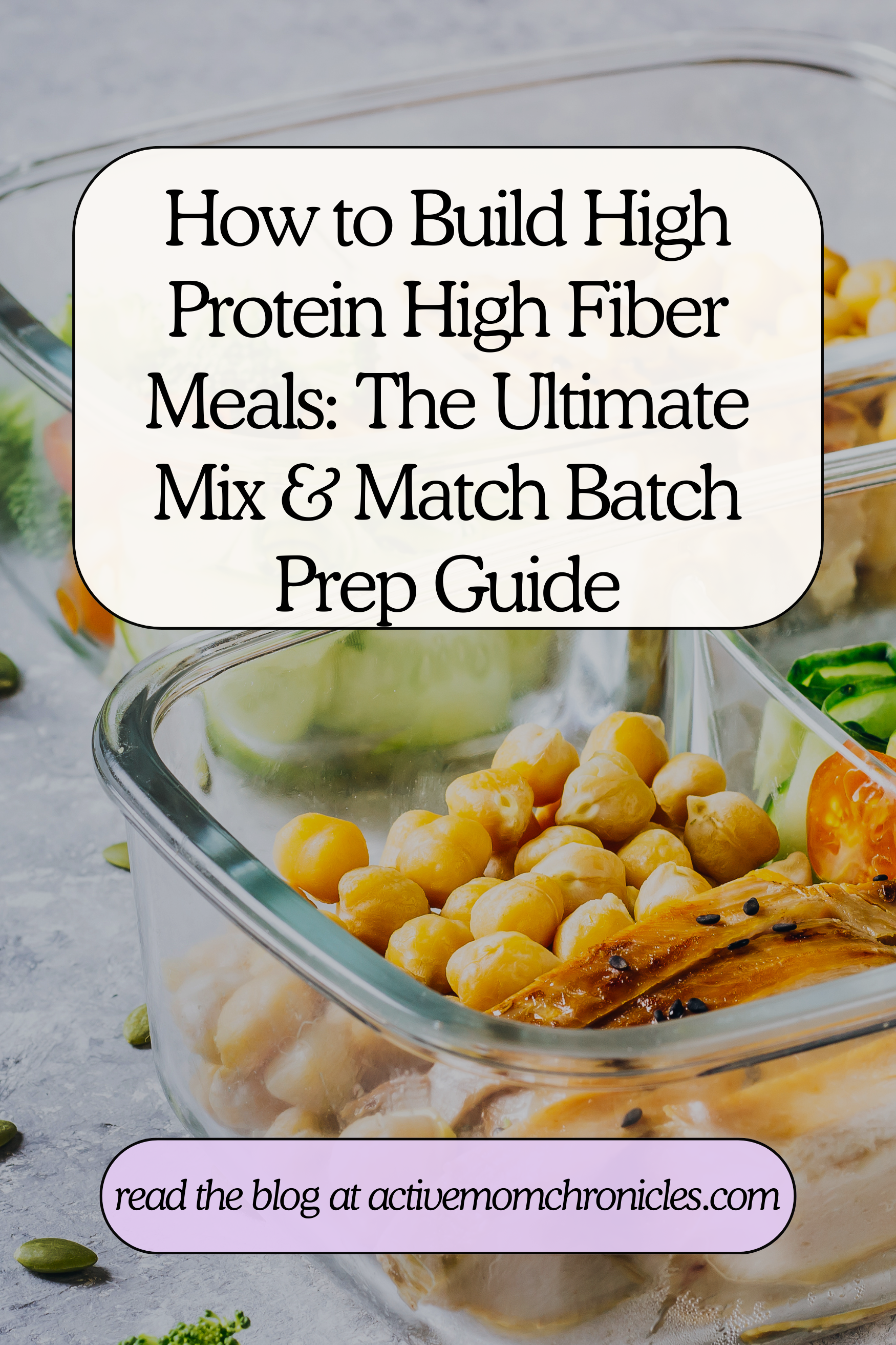 How to Build High Protein High Fiber Meals: The Ultimate Mix & Match Batch Prep Guide - Active ...