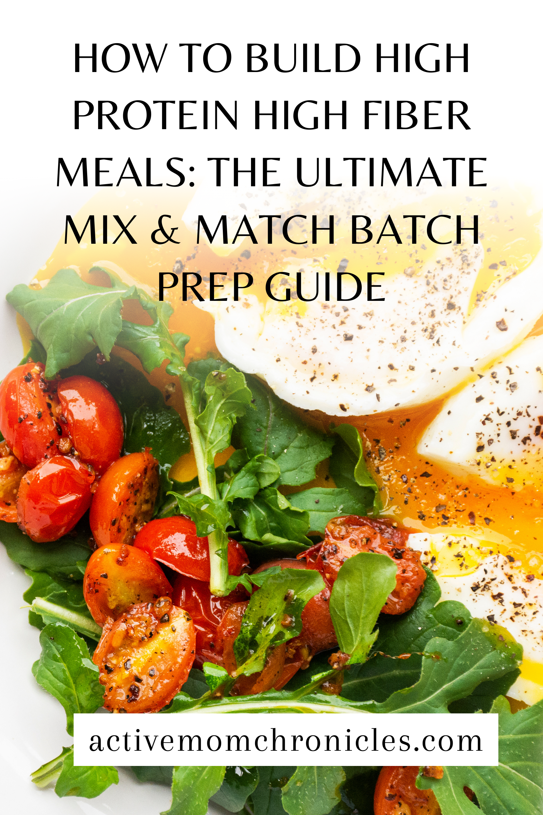 How to Build High Protein High Fiber Meals: The Ultimate Mix & Match Batch Prep Guide - Active ...